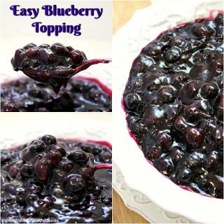 Easy Blueberry Topping - Great Grub, Delicious Treats