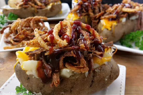 Brisket Baked Potato - Great Grub, Delicious Treats