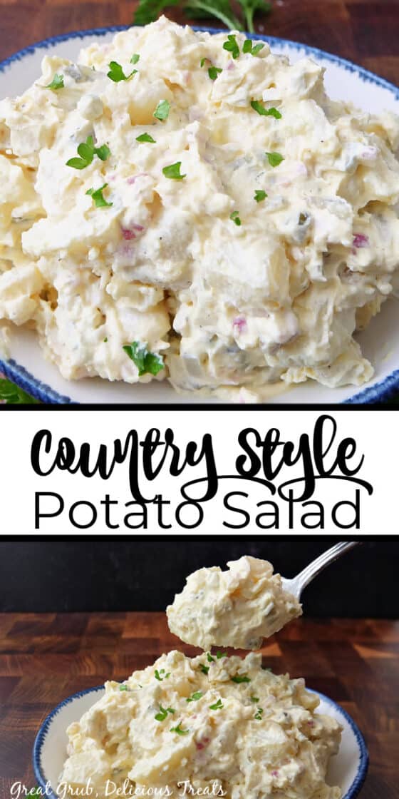Country Style Potato Salad - Great Grub, Delicious Treats