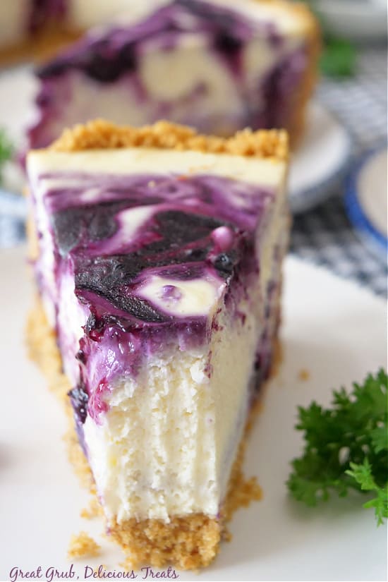 Blueberry Cheesecake - Great Grub, Delicious Treats