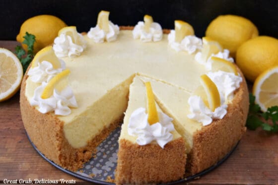 Lemon Cheesecake - Great Grub, Delicious Treats