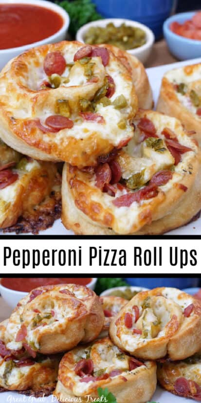 Pepperoni Pizza Roll Ups - Great Grub, Delicious Treats