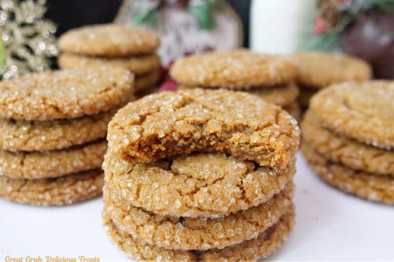 Molasses Cookies - Great Grub, Delicious Treats
