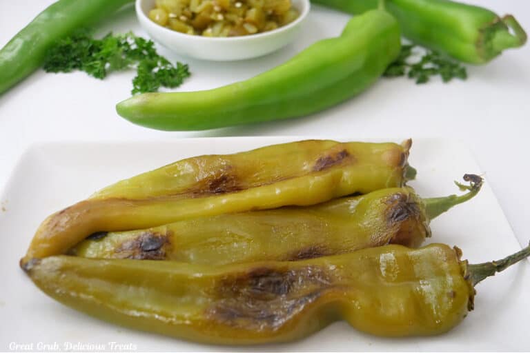 Roasted Hatch Chiles - Great Grub, Delicious Treats