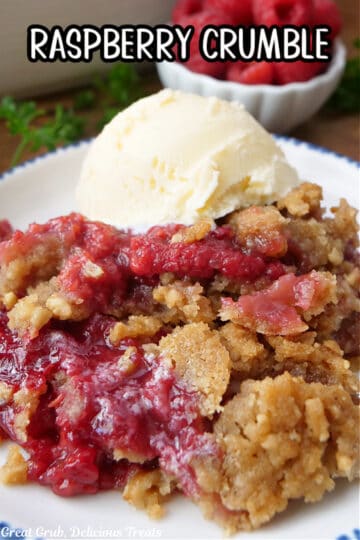 Raspberry Crumble - Great Grub, Delicious Treats