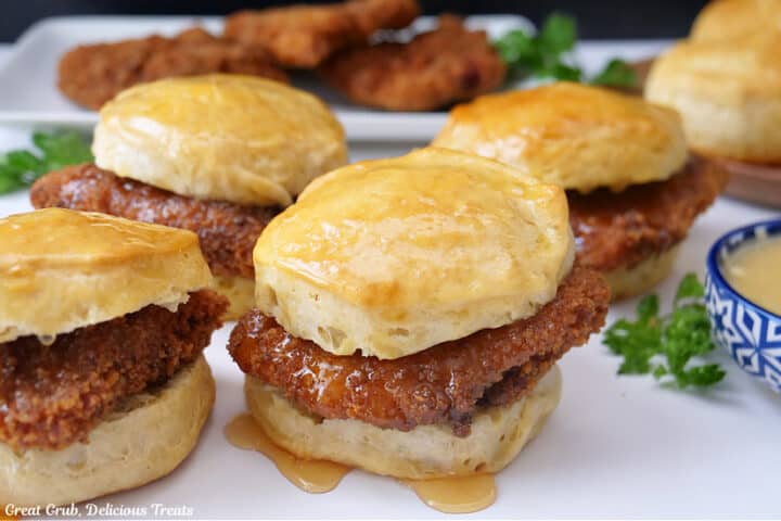 Honey Butter Chicken Biscuit - Great Grub, Delicious Treats