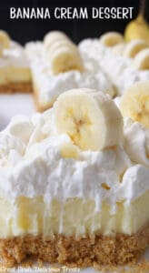 Banana Cream Dessert - Great Grub, Delicious Treats