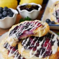 Blueberry Danish with Cream Cheese - Great Grub, Delicious Treats