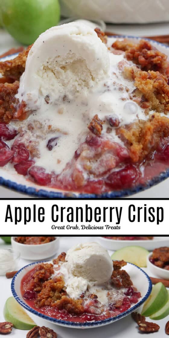 Apple Cranberry Crisp - Great Grub, Delicious Treats