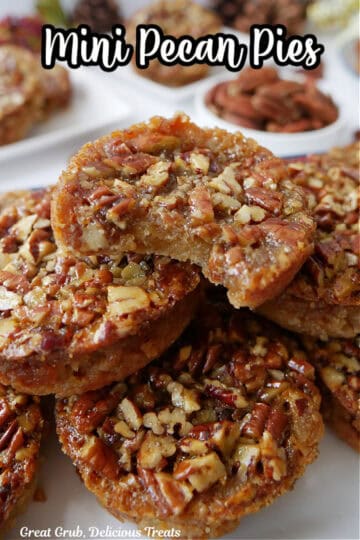 Mini Pecan Pies - Great Grub, Delicious Treats