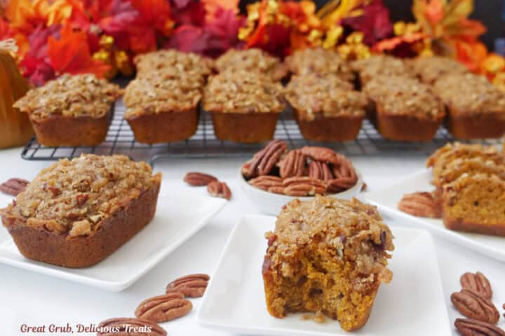 Mini Pumpkin Loaves - Great Grub, Delicious Treats