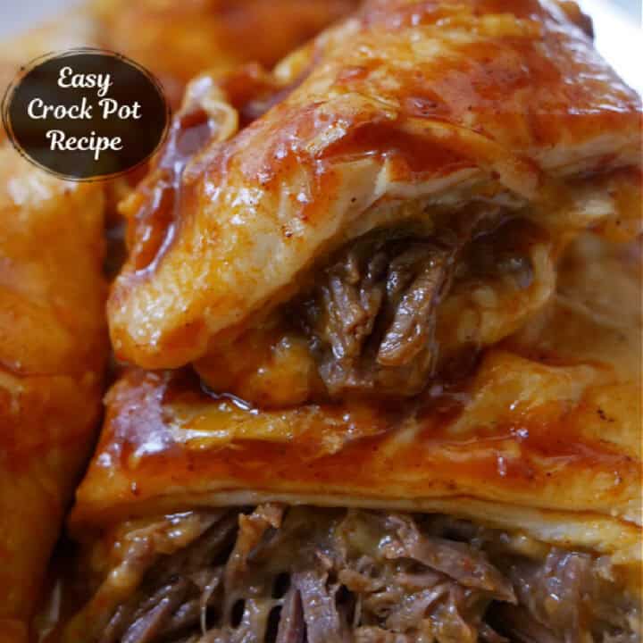 Crock Pot Beef Enchiladas - Great Grub, Delicious Treats