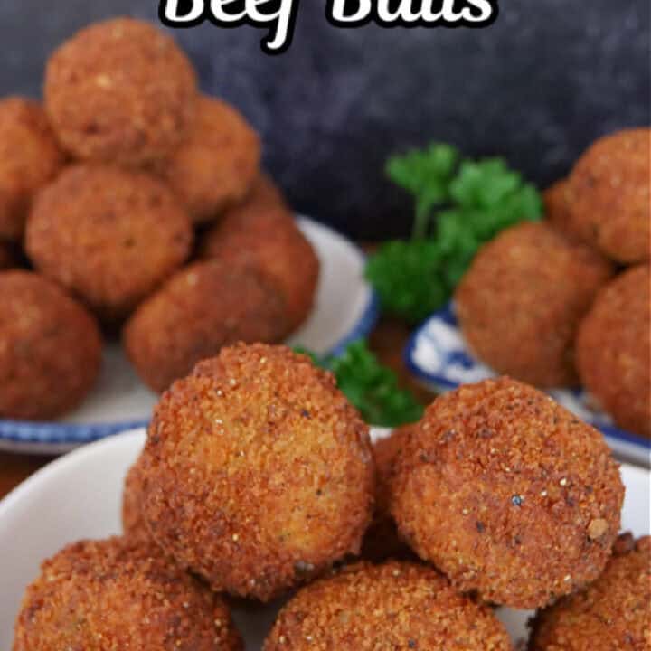 Cheesy Ground Beef Balls - Great Grub, Delicious Treats