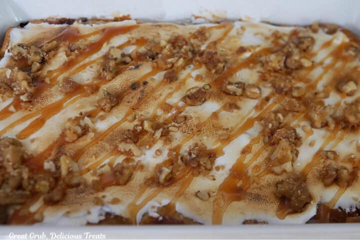Rocky Road Bread Pudding - Great Grub, Delicious Treats