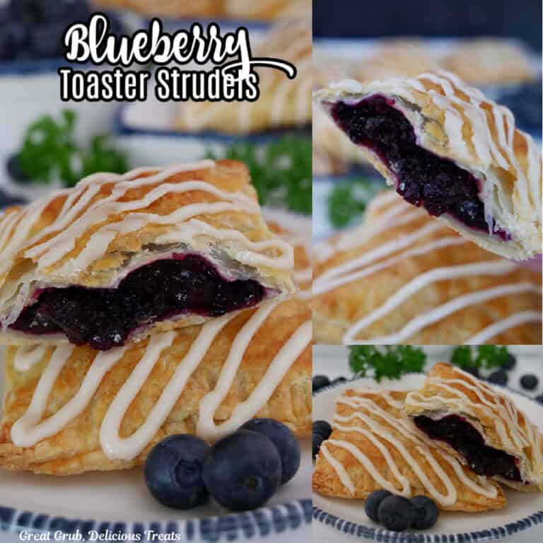 Blueberry Toaster Strudel - Great Grub, Delicious Treats