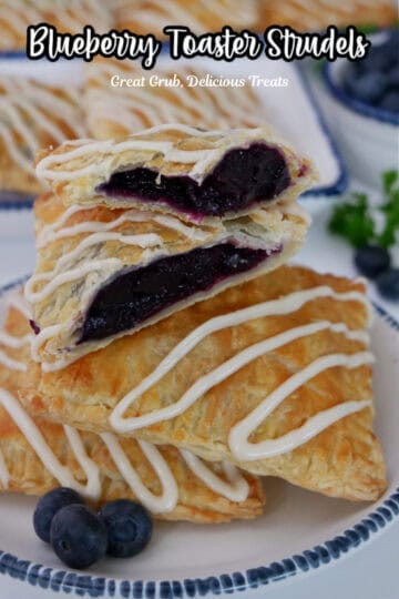 Blueberry Toaster Strudel - Great Grub, Delicious Treats