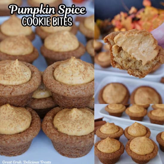 Pumpkin Spice Cookie Bites - Great Grub, Delicious Treats
