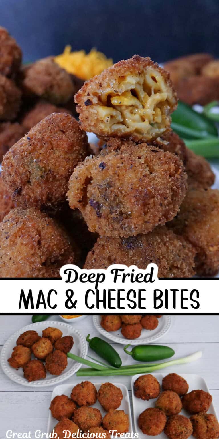 Fried Mac and Cheese Bites - Great Grub, Delicious Treats