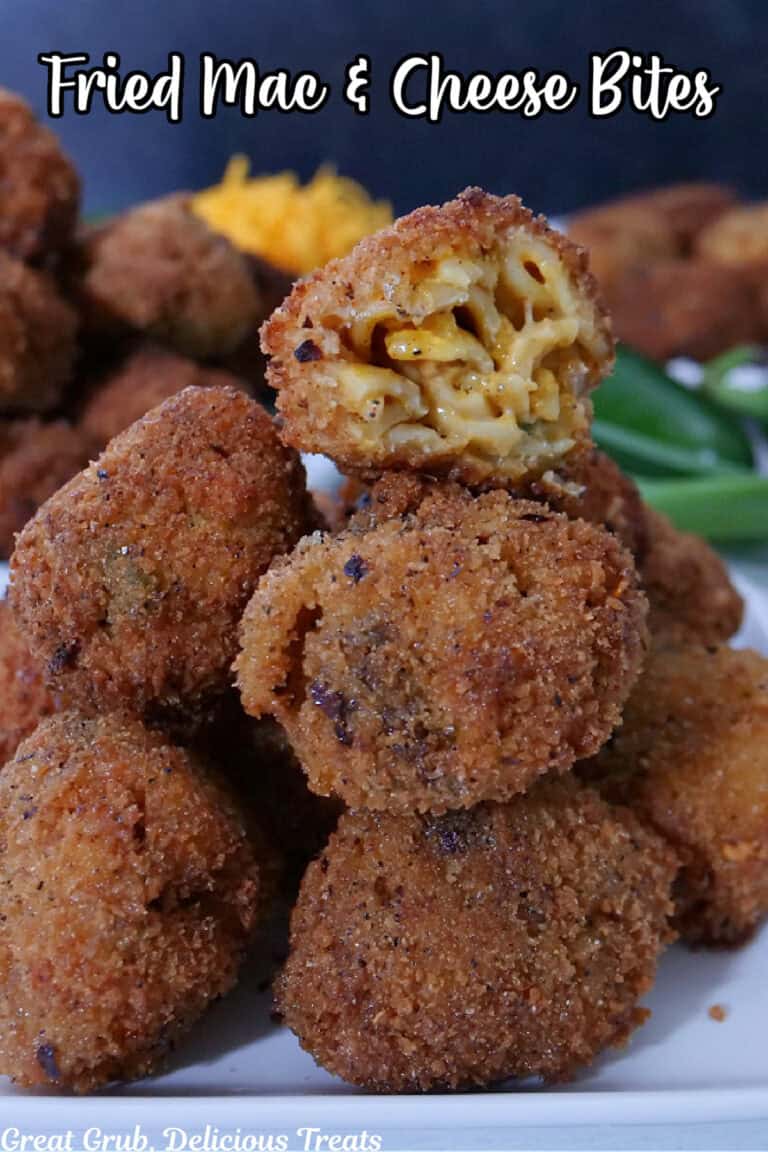 Fried Mac and Cheese Bites - Great Grub, Delicious Treats