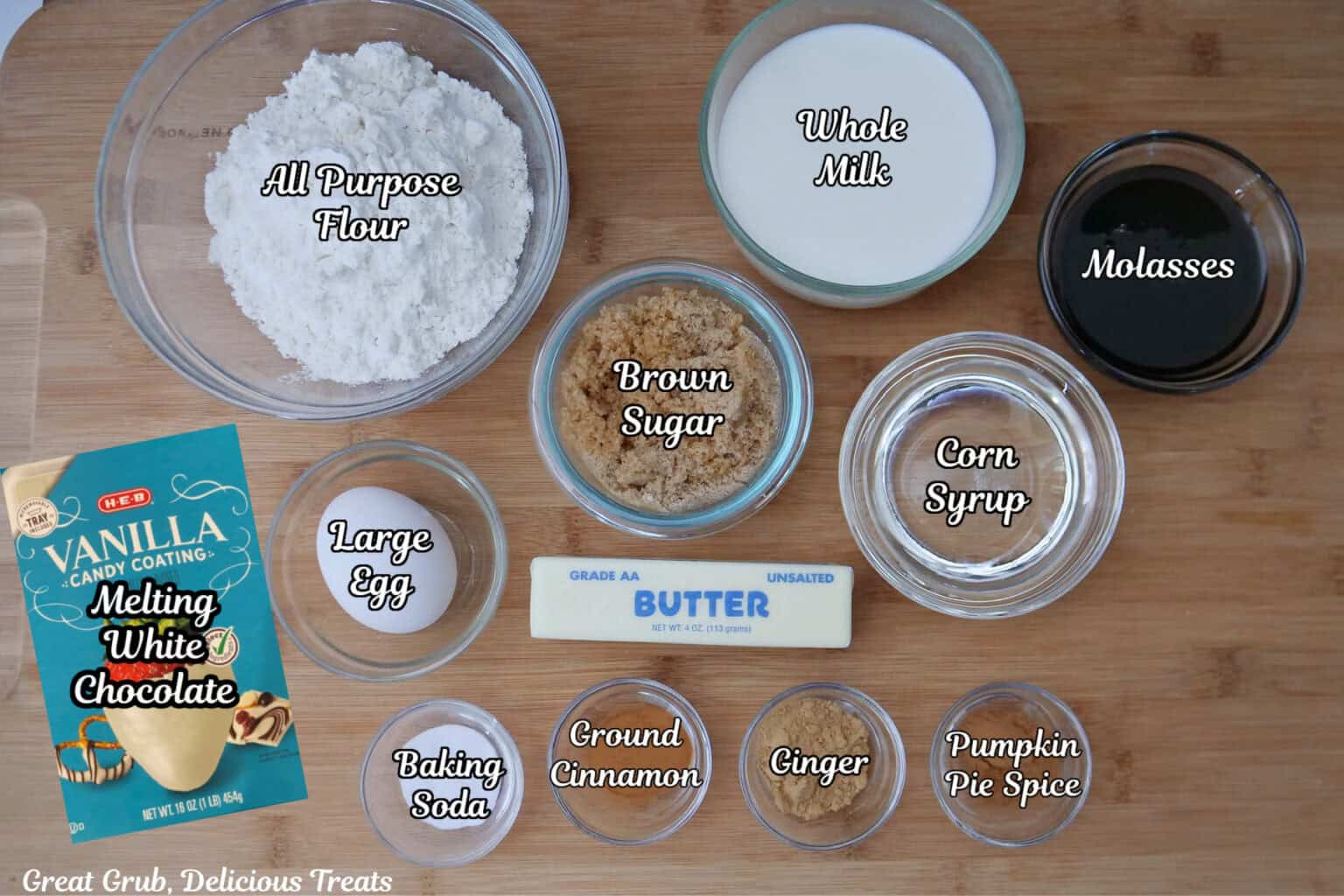 Mini Gingerbread Bites - Great Grub, Delicious Treats