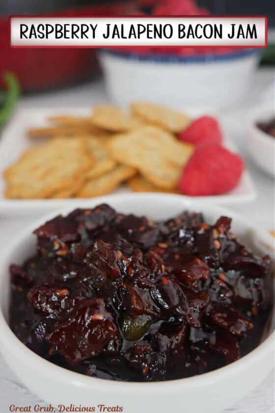 Raspberry Jalapeno Bacon Jam - Great Grub, Delicious Treats